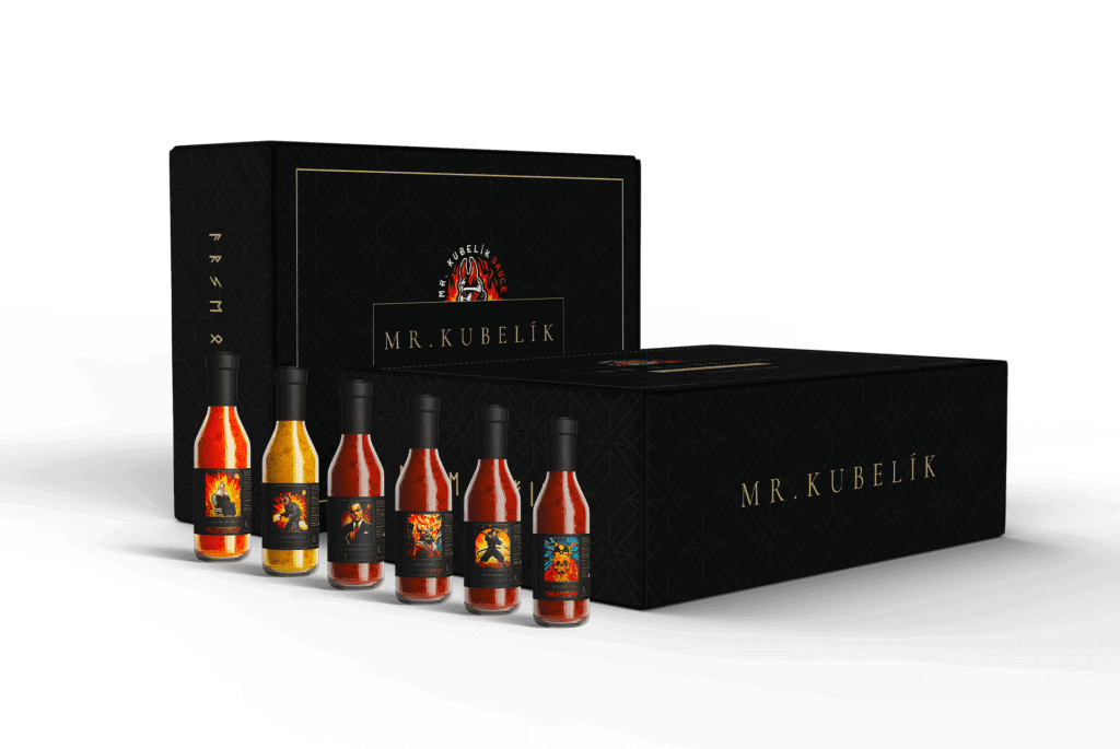 Mr.Kubelík Hot Collection - V.O.X. TV - Skvělé české chilli omáčky | Mr ...